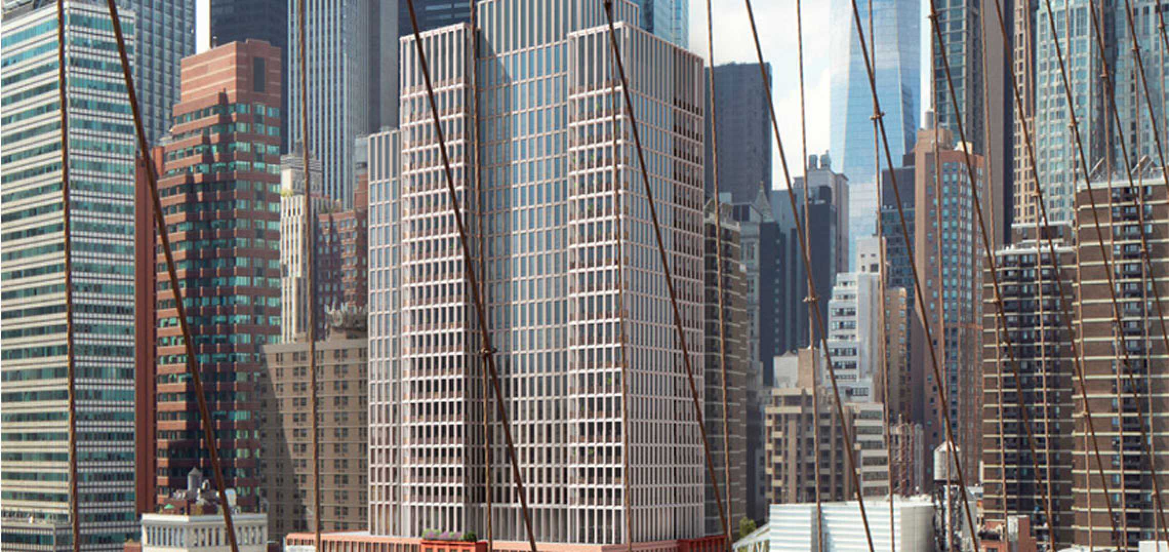 Revamped design revealed for Howard Hughes Corp's 250 Water Street ...