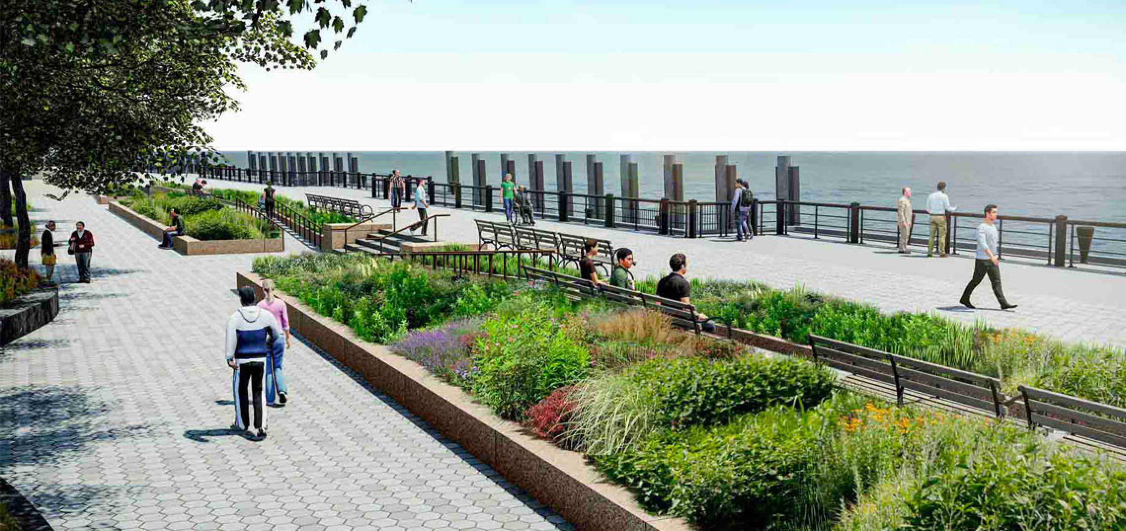 Stantec unveils concept design for Battery Coastal Resilience Project ...