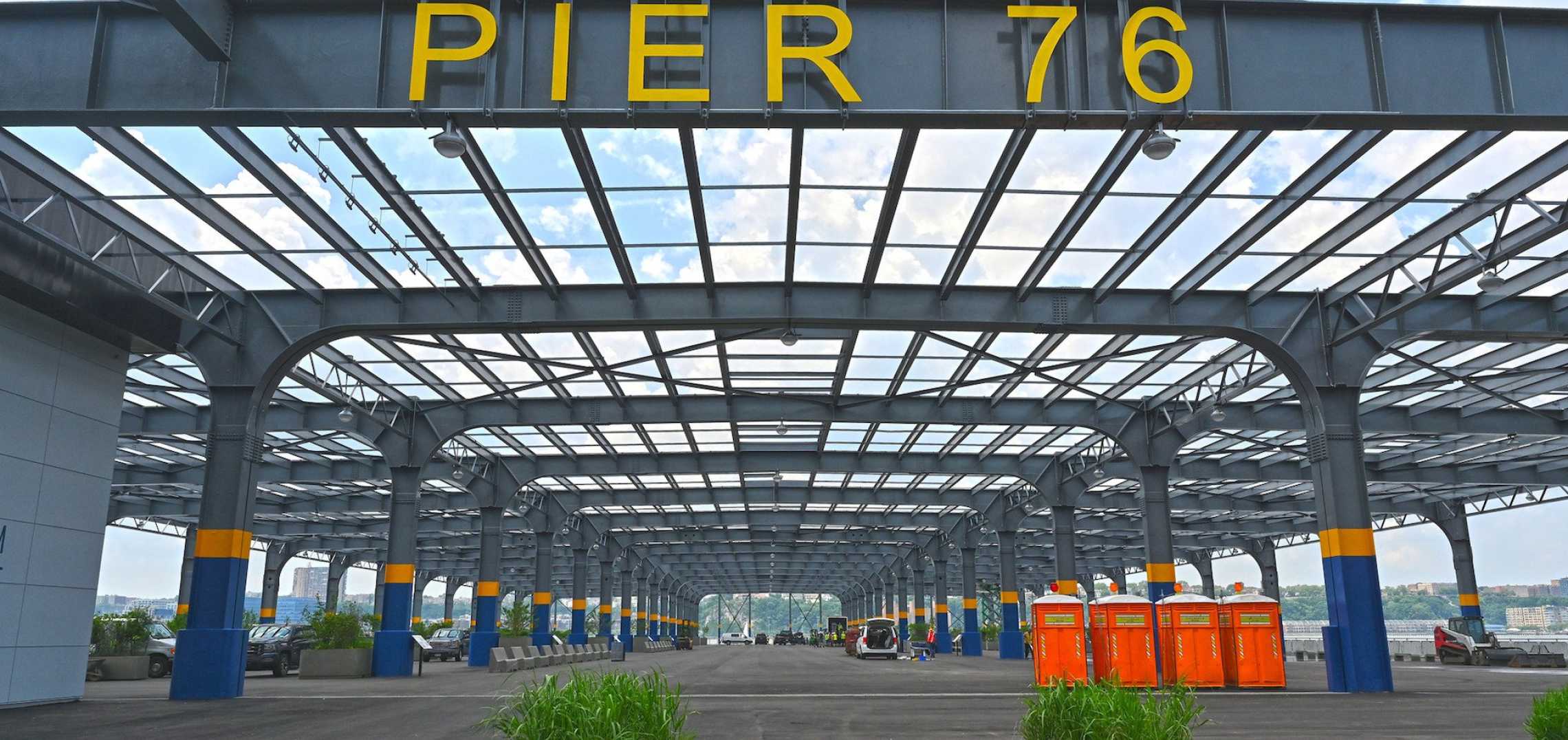 New Pier 76 park officially opens to the public on Manhattan's west ...