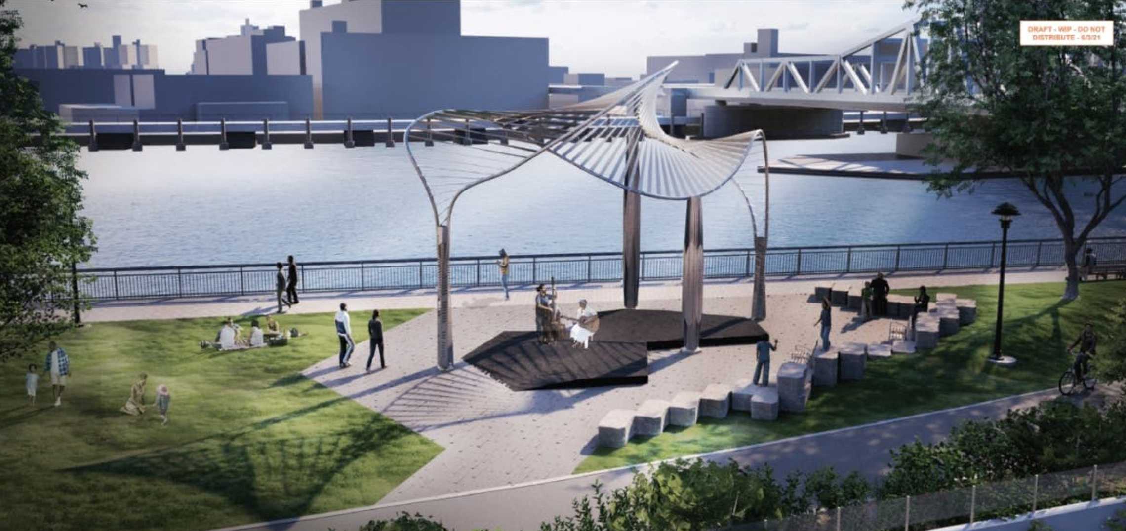 New views of the upcoming Harlem River waterfront park | Urbanize New York