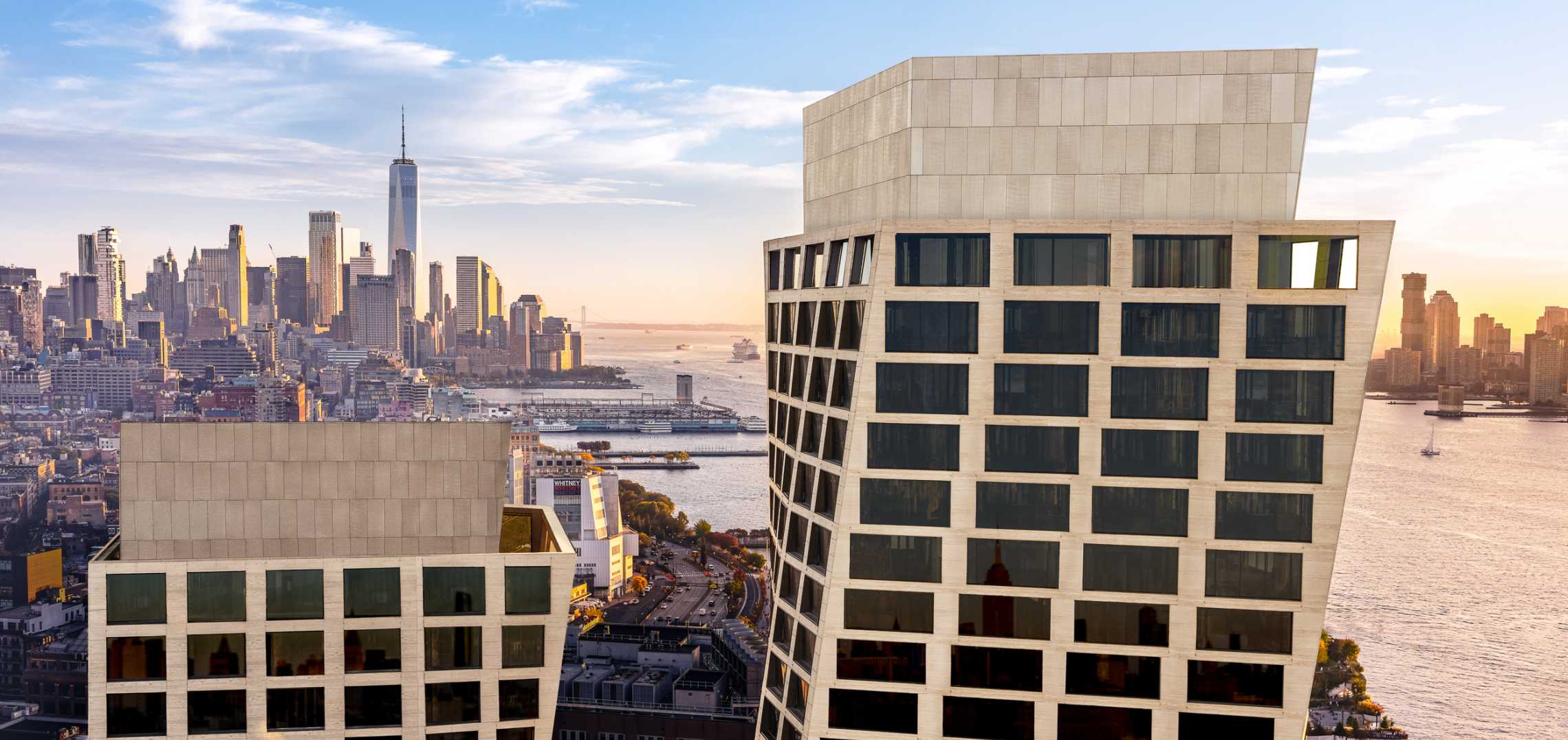 Take a look inside the twisting One High Line towers by Bjarke Ingels ...