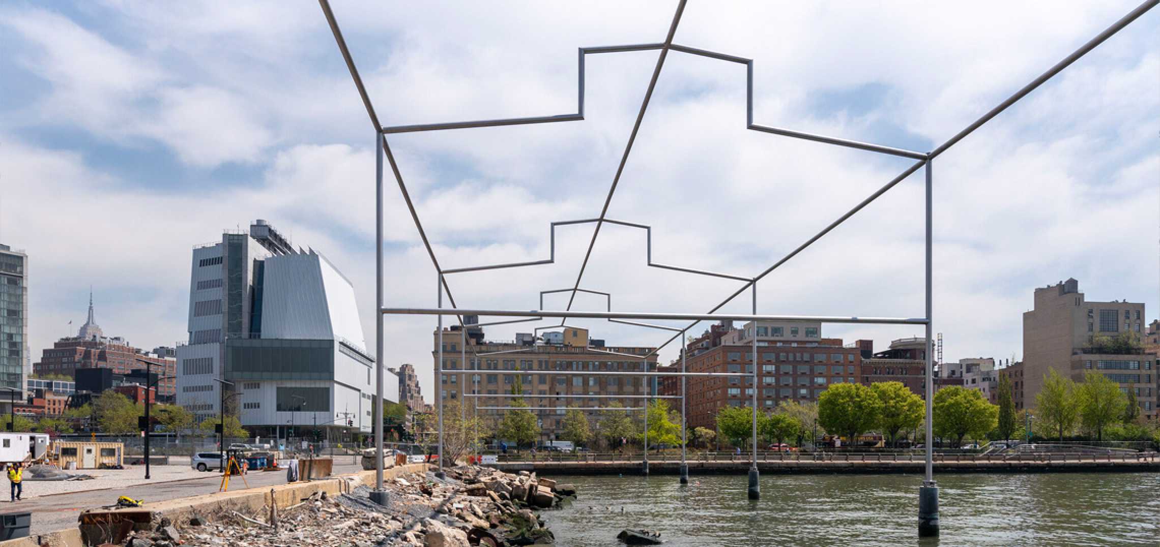 David Hammons' 'Day's End' unveiled at Pier 52 in the Meatpacking ...