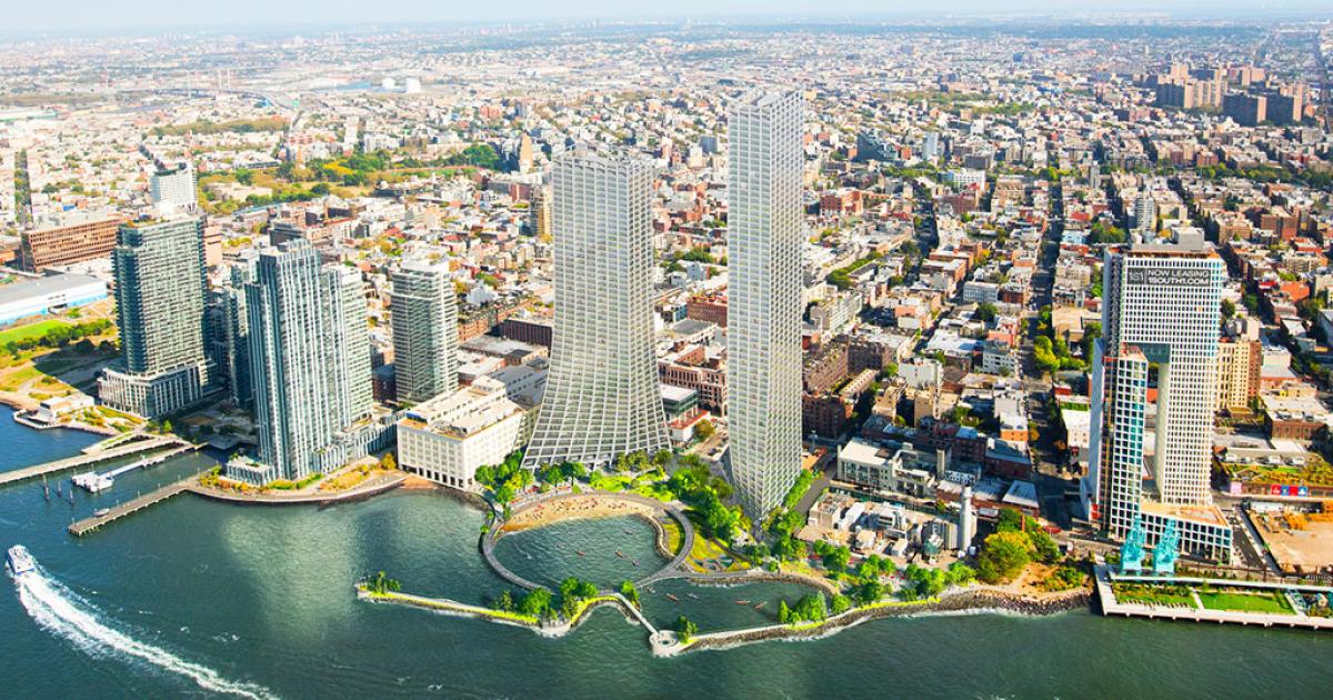 New look for Two Trees' epic River Ring Waterfront Master Plan in ...