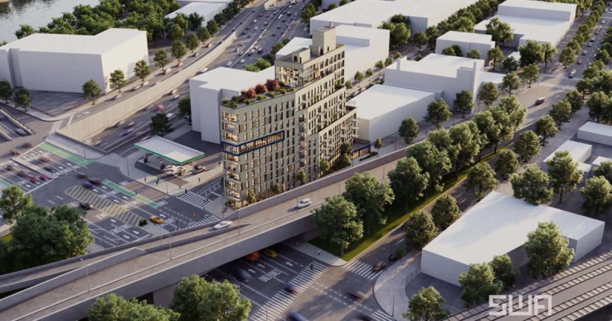 Renderings emerge for 12-story residential building in the Bronx ...