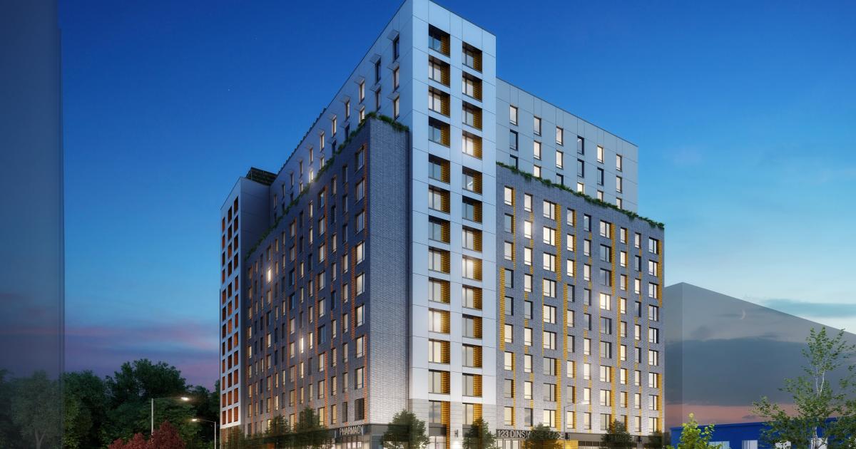 Chestnut Commons affordable housing opens at 110 Dinsmore Place in East ...